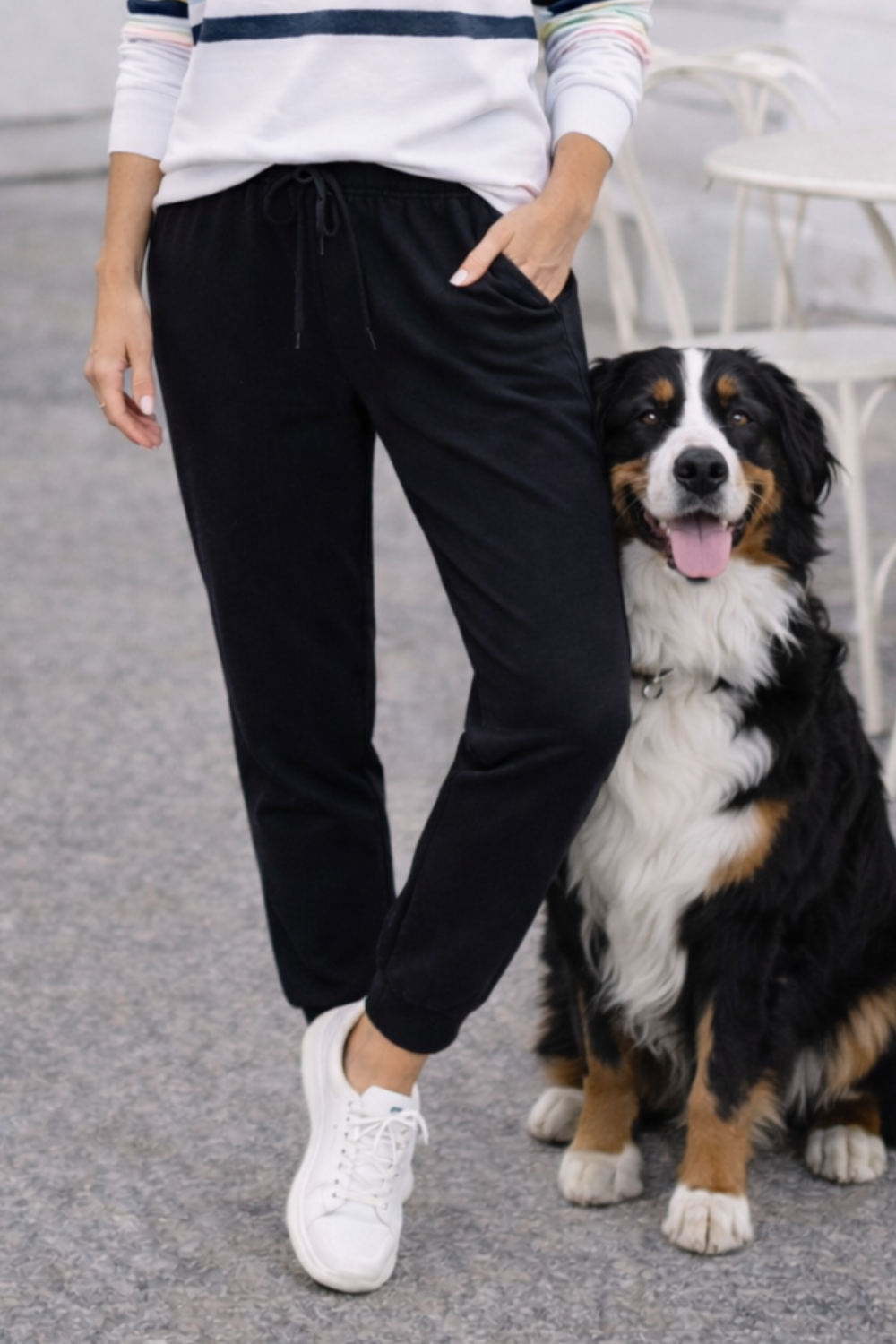 Women's Black Casual Sorrento Pants | Jovie the Label Australia