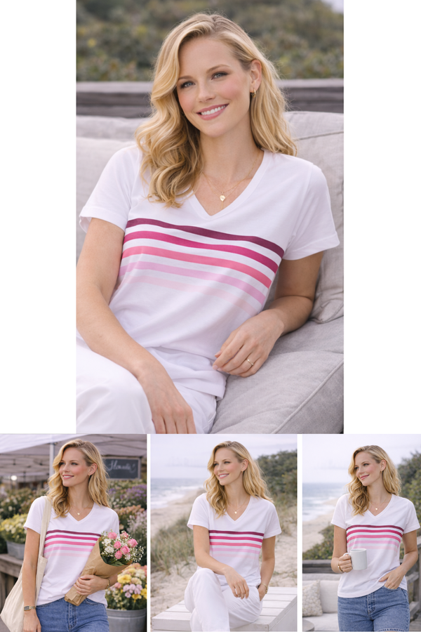 Jovie The Label Women's Forever Tee Navy